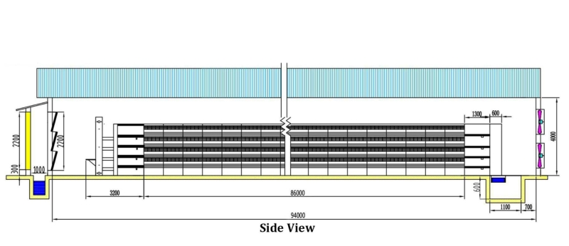H Type Battery Cage - Hightop® Poultry Equipment