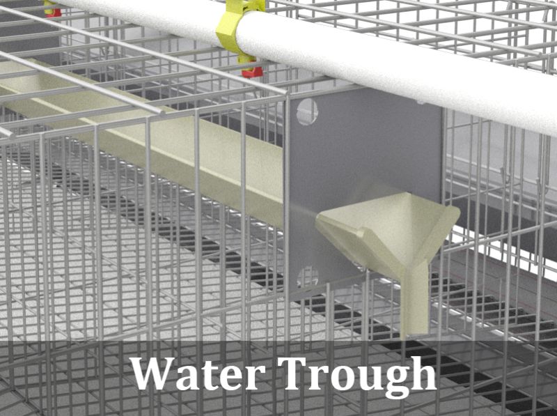 H Type Battery Cage - Hightop® Poultry Equipment