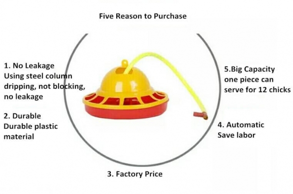 Plasson Drinker - Automatic Poultry Waterer