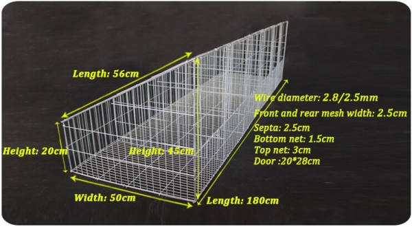 Commercial Rabbit Cages for Rabbit Farming